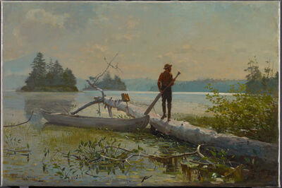 The Trapper | Winslow Homer | Colby College Museum of Art