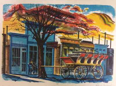 Virginia City, Montana | Edwin Fulwider | Colby College Museum of Art