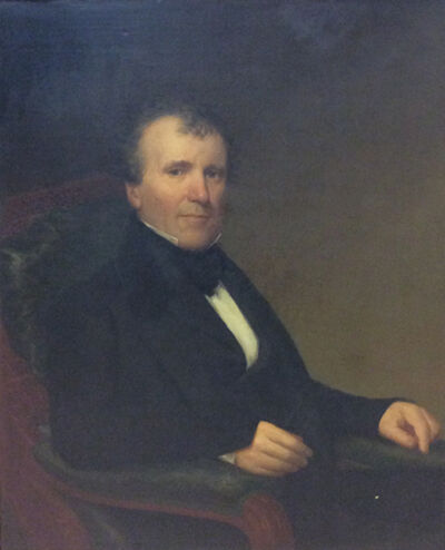 Portrait of William Warland Clapp, Sr. | Alvin Clark | Colby College ...