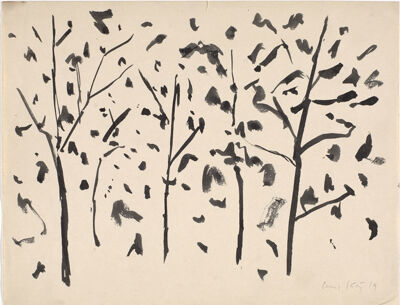 Trees | Alex Katz | Colby College Museum of Art