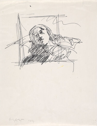 Study for East | Alex Katz | Colby College Museum of Art