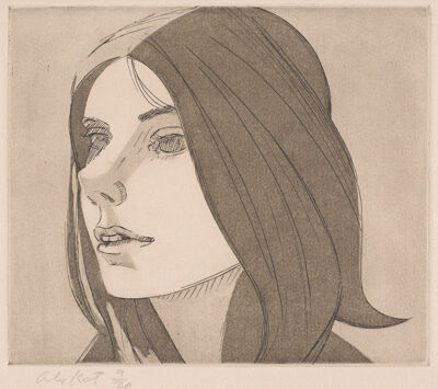 Small Head | Alex Katz | Colby College Museum of Art
