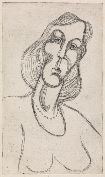 Woman | Alex Katz | Colby College Museum of Art