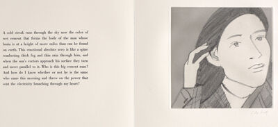 Untitled From Light As Air Series | Alex Katz | Colby College Museum of Art