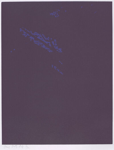 Night (From Northern Landscape, 1992) Triptych | Alex Katz | Colby ...