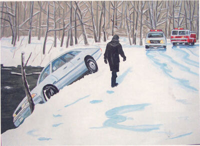 Ice Storm | Richard Bosman | Colby College Museum of Art