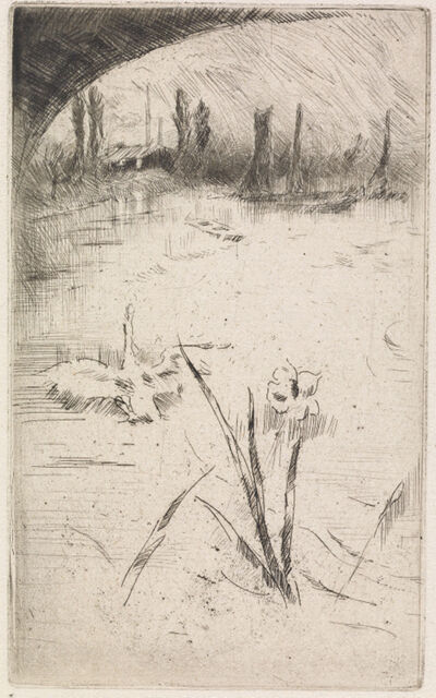 Sketch after Cecil Lawson's "Swan and Iris" | James McNeill Whistler ...