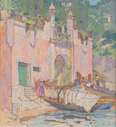 On Lake Como | Eleanor Parke Custis | Colby College Museum of Art